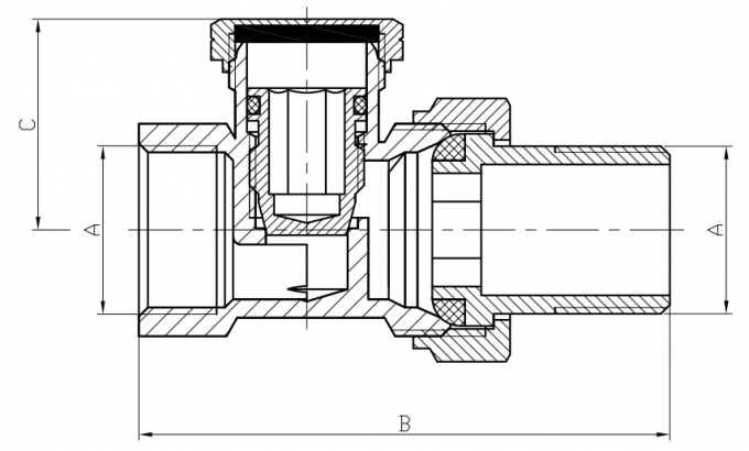 Straight Lockshield Valves