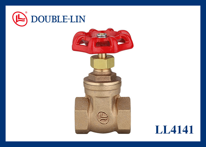 1/2" To 3" Bronze Gate Valve Flanged Bsp / Npt