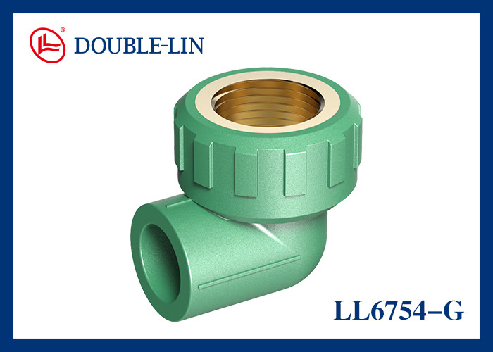 1/2" to 2" Female Elbow Brass PPR Fitting for Household Water Control
