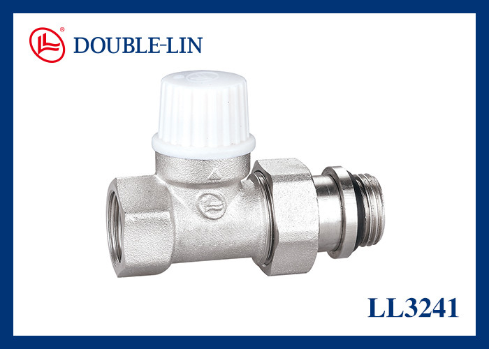 10 Bar ISO228 Thread Straight Type Manual Radiator Valve