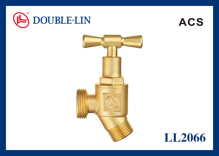 Sand-Cast Brass Stopcock Tap Slow Open Brass Handle Hot-Rolled Copper ...