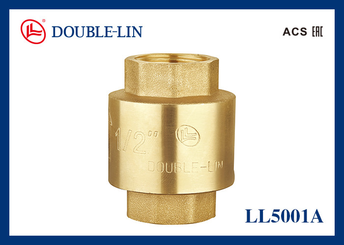 EAC Brass Spring Check Valves