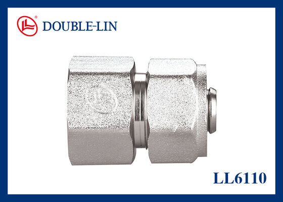 Male Straight Union Brass Compression Fittings