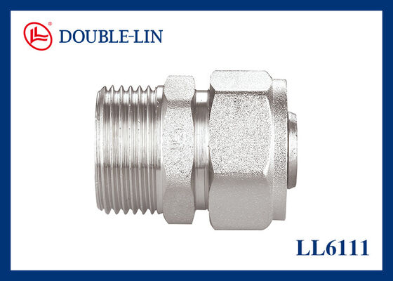 Female Straight Union Brass Compression Fittings
